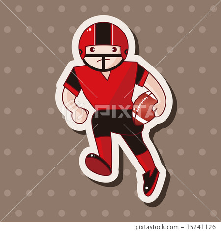 illustration, tackling, touchdown - Stock Illustration [15241126] - PIXTA
