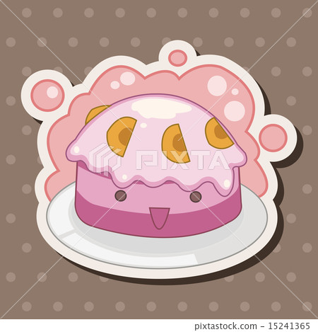 snack, shadow, pastry - Stock Illustration [15241365] - PIXTA