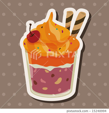 snack, shadow, pastry - Stock Illustration [15248994] - PIXTA