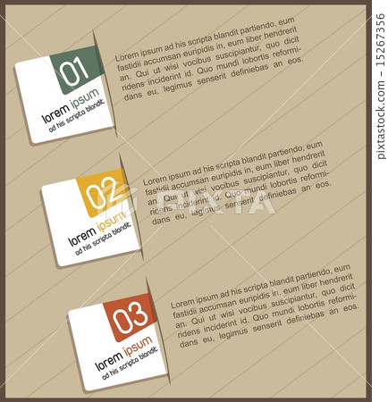 Design of advertisement numbers - Stock Illustration [15267356] - PIXTA