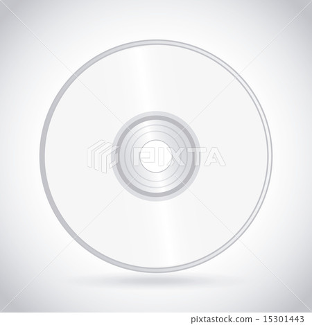 compact disc design over white background... - Stock Illustration ...