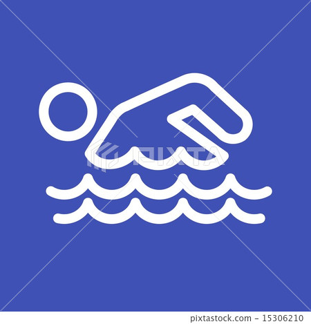 Swimming Person - Stock Illustration [15306210] - PIXTA
