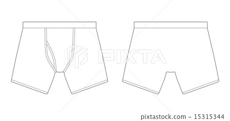boxer shorts - Stock Illustration [15315344] - PIXTA
