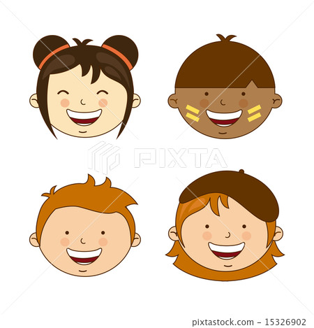 diversity of races - Stock Illustration [15326902] - PIXTA