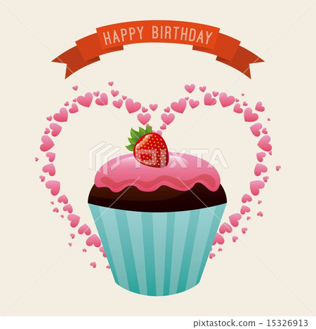 Birthday design - Stock Illustration [15326913] - PIXTA