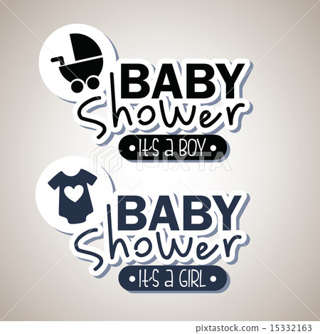 baby design over gray background vector... - Stock Illustration ...