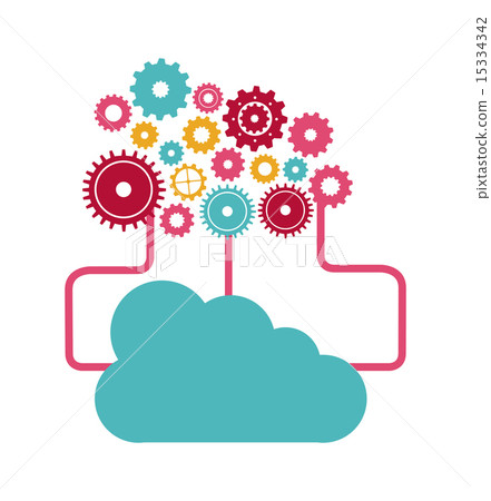 cloud design - Stock Illustration [15334342] - PIXTA