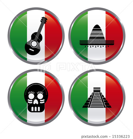 Mexico design over white backgroundvector... - Stock Illustration ...