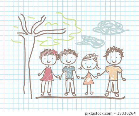 Children - Stock Illustration [15336264] - PIXTA