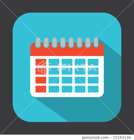 calendar design over black background vector... - Stock Illustration ...