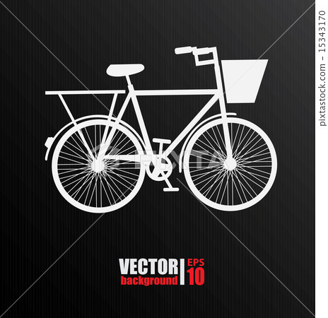 Bike design over black background vector... - Stock Illustration ...