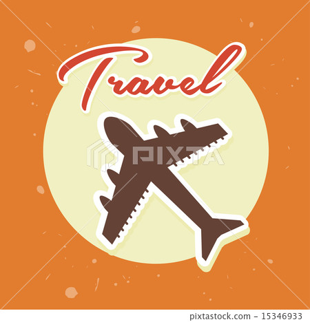 travel design over pink background vector... - Stock Illustration ...