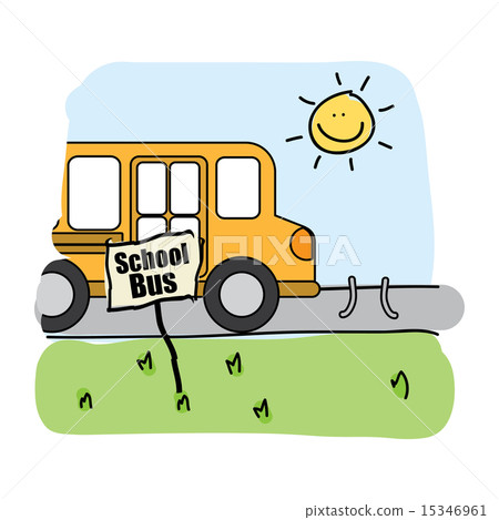 bus school design - Stock Illustration [15346961] - PIXTA