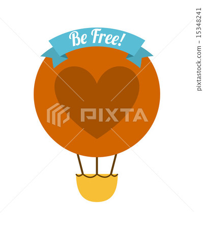 be free over white background vector illustration - Stock Illustration ...