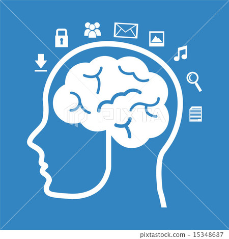 think design over blue background vector... - Stock Illustration ...