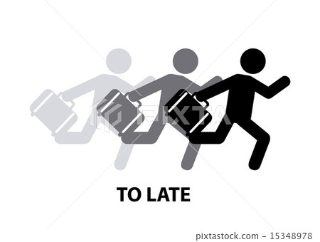 to late design over backgroundvector illustration - Stock Illustration ...