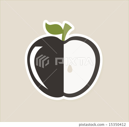 healthy food over gray background vector... - Stock Illustration ...