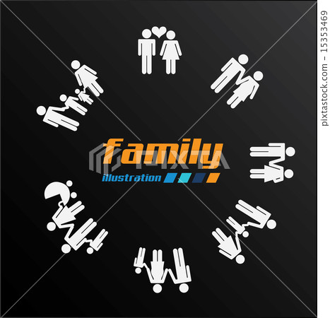 Family design - Stock Illustration [15353469] - PIXTA