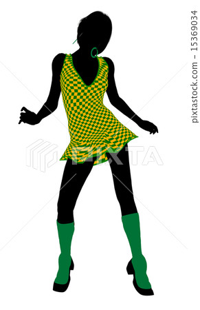 Go Go Dancer Illustration Silhouette - Stock Illustration [15369034 ...