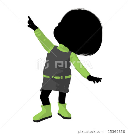 Little Go Go Dancer Girl Illustration - Stock Illustration [15369858 ...