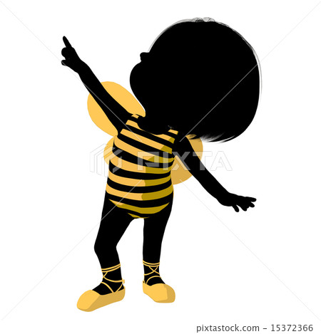 Bumble Bee Girl Clip Art