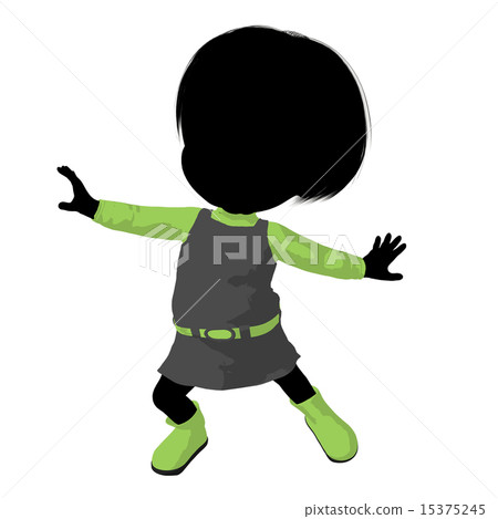 Little Go Go Dancer Girl Illustration - Stock Illustration [15375245 ...