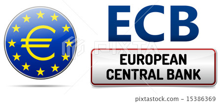 ECB - European Central Bank-插圖素材 [15386369] - PIXTA圖庫