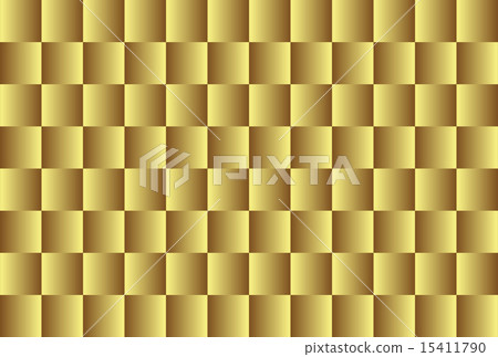 Background checkered pattern gold color - Stock Illustration [15411790 ...