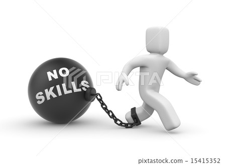 No skills - Stock Illustration [15415352] - PIXTA