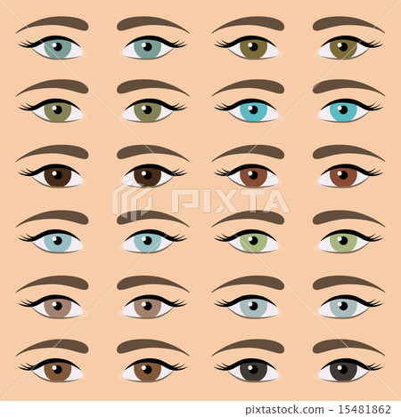 eyes collection - Stock Illustration [15481862] - PIXTA