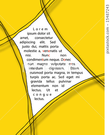 Hand drawn vector framework, cartoon style. - Stock Illustration ...
