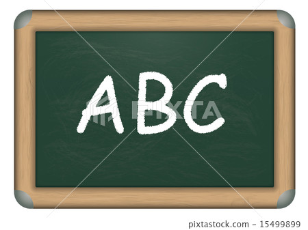 Blackboard ABC - Stock Illustration [15499899] - PIXTA