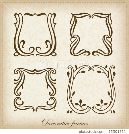 Calligraphy frame. - Stock Illustration [15501551] - PIXTA