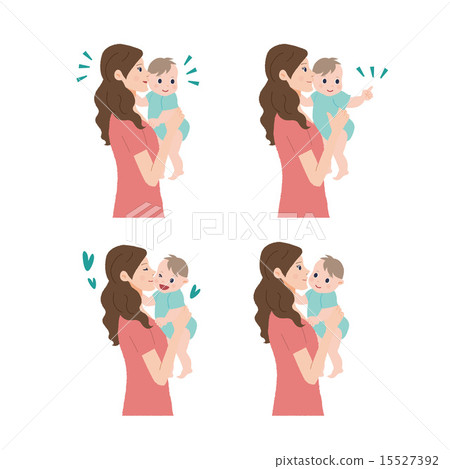 Child-rearing childcare pattern illustration - Stock Illustration ...