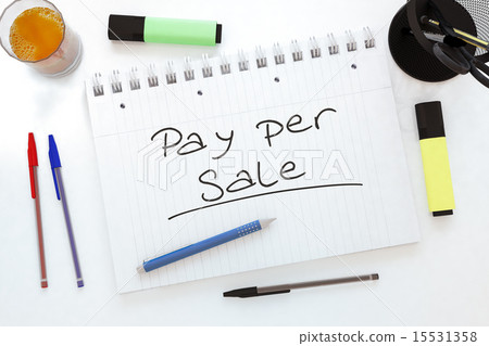 Stock Illustration: Pay per Sale - Stock Image - Everypixel