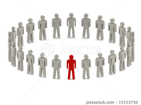 Human circle-插圖素材 [15533730] - PIXTA圖庫
