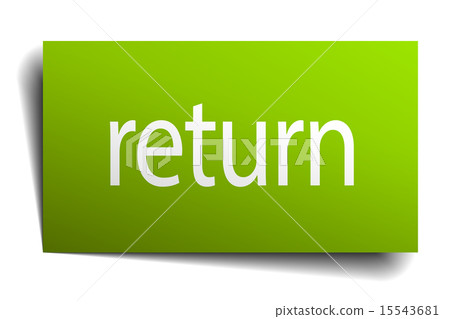 return square paper sign isolated on white - Stock Illustration ...