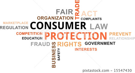 word cloud - consumer protection - Stock Illustration [15547430] - PIXTA