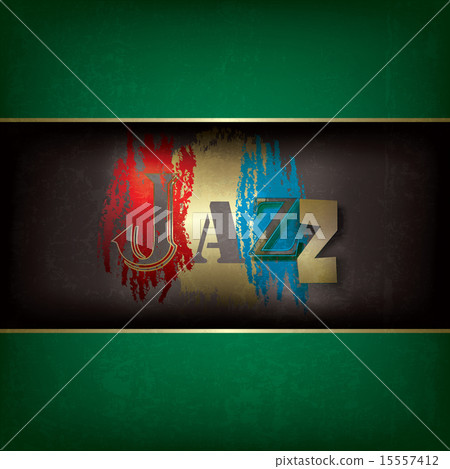 Abstract jazz music background - Stock Illustration [15557412] - PIXTA
