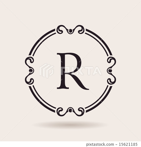 Vector logo frame design templates. Vintage... - Stock Illustration ...