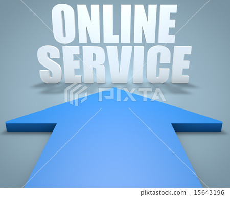 Online Service - Stock Illustration [15643196] - PIXTA