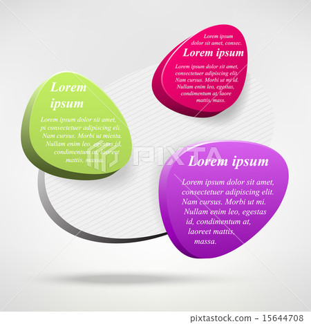 Modern 3D Boards Design Layout. Vector - Stock Illustration [15644708 ...