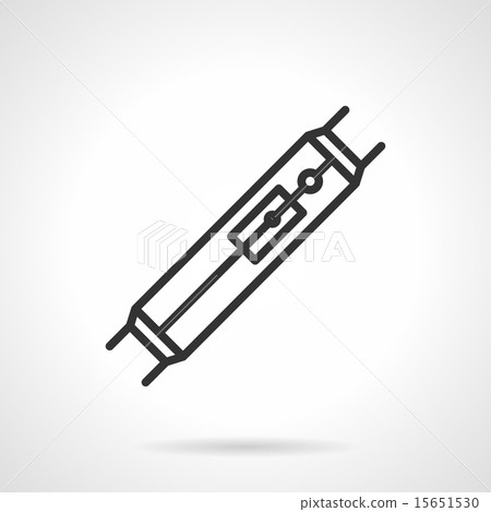 Diode black line vector icon-插圖素材 [15651530] - PIXTA圖庫