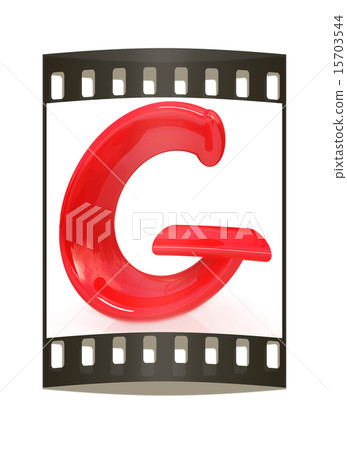 Alphabet. Letter "G". The film strip - Stock Illustration [15703544 ...