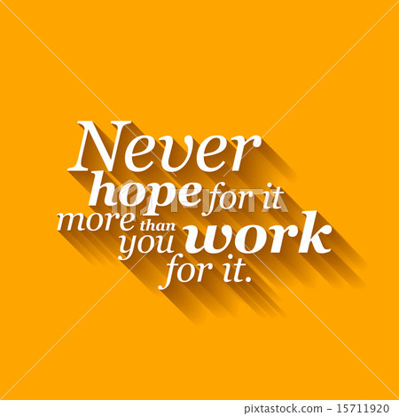 Inspirational motivating quote - Stock Illustration [15711920] - PIXTA