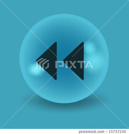 Flat modern design with shadow icon player - Stock Illustration ...