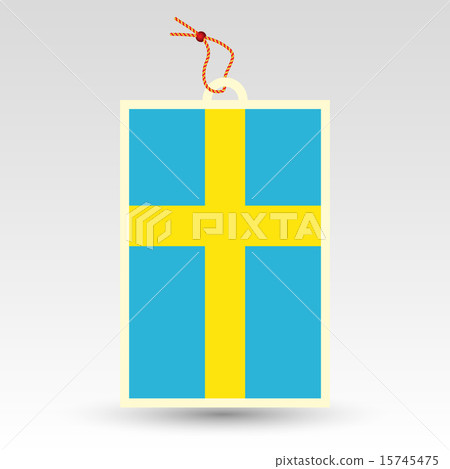 vector simple swedish price tag - made in sweden - Stock Illustration ...