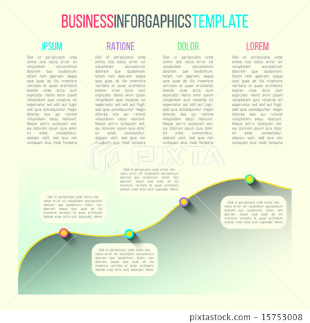 Vector graph infographic template made in... - Stock Illustration ...
