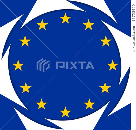 European union colors corporate background - Stock Illustration ...