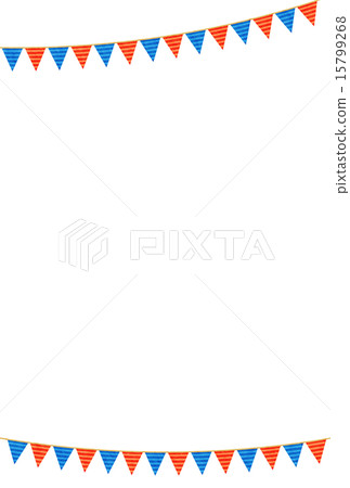 Cute flag card - Stock Illustration [15799268] - PIXTA